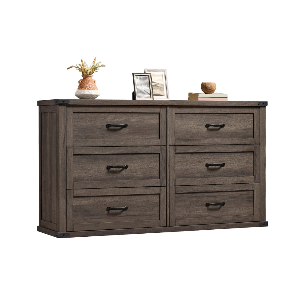 Liry Collection - 6-Drawer Dresser for Bedroom