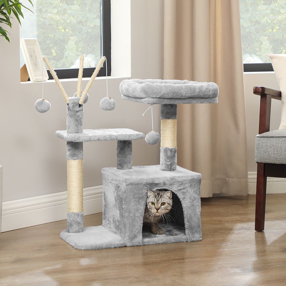 The Compact Solution: DIY Small Cat Trees for Limited Spaces | SONGMICS ...