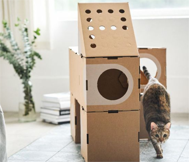 Crafting Joy: The DIY Cardboard Cat Tree Guide | SONGMICS HOME